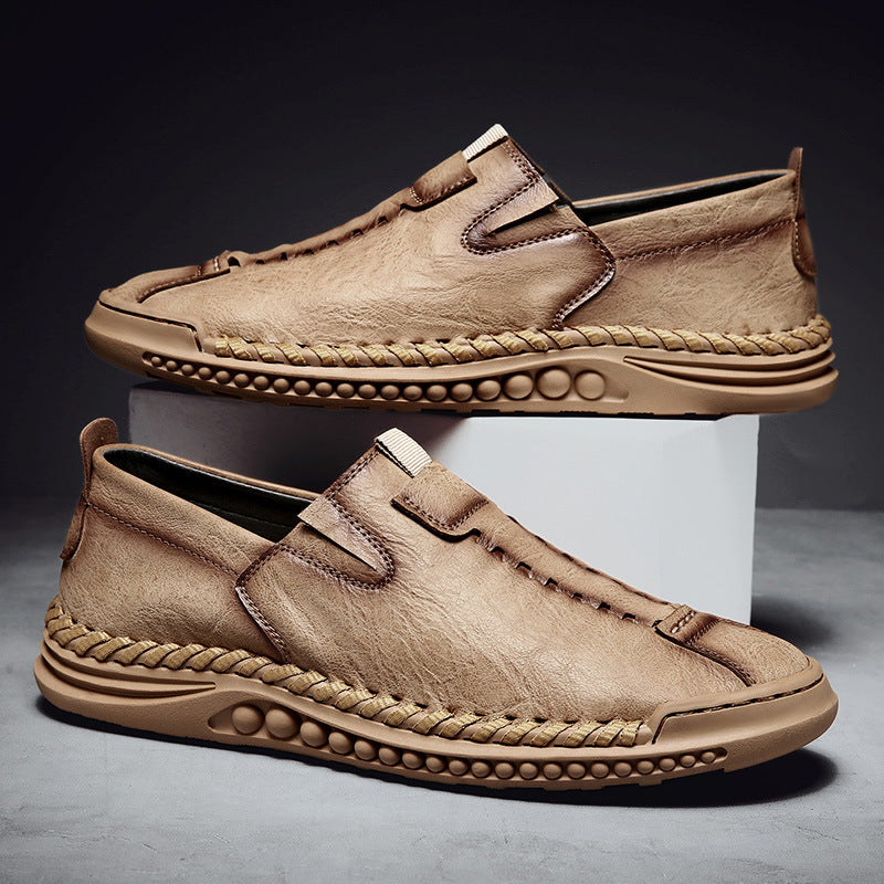 Straveero Leather Slip-Ons – Allen & Moore