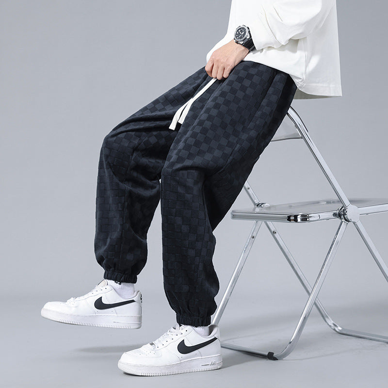 Orion Checkered Joggers – Allen & Moore