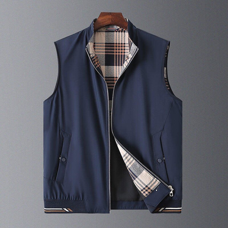 Hawthorne Plaid Vest – Allen & Moore